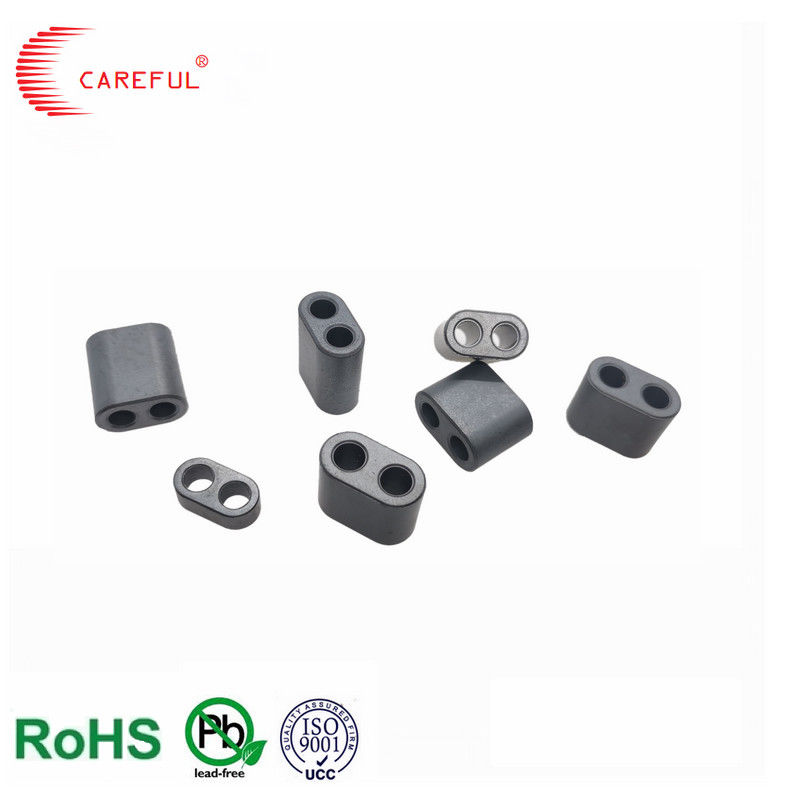 NiZn Balun Ferrite Core With Two Holes For TV Tuners Carton Package