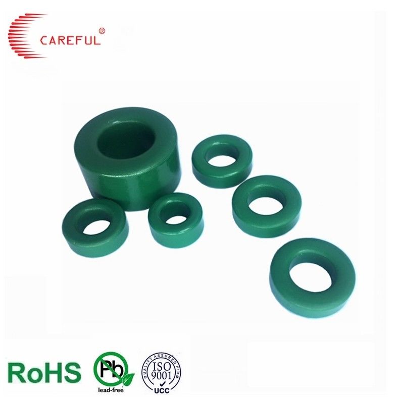 Green Color Toroidal MnZn Ferrite Core T Type Ferrite Ring Core
